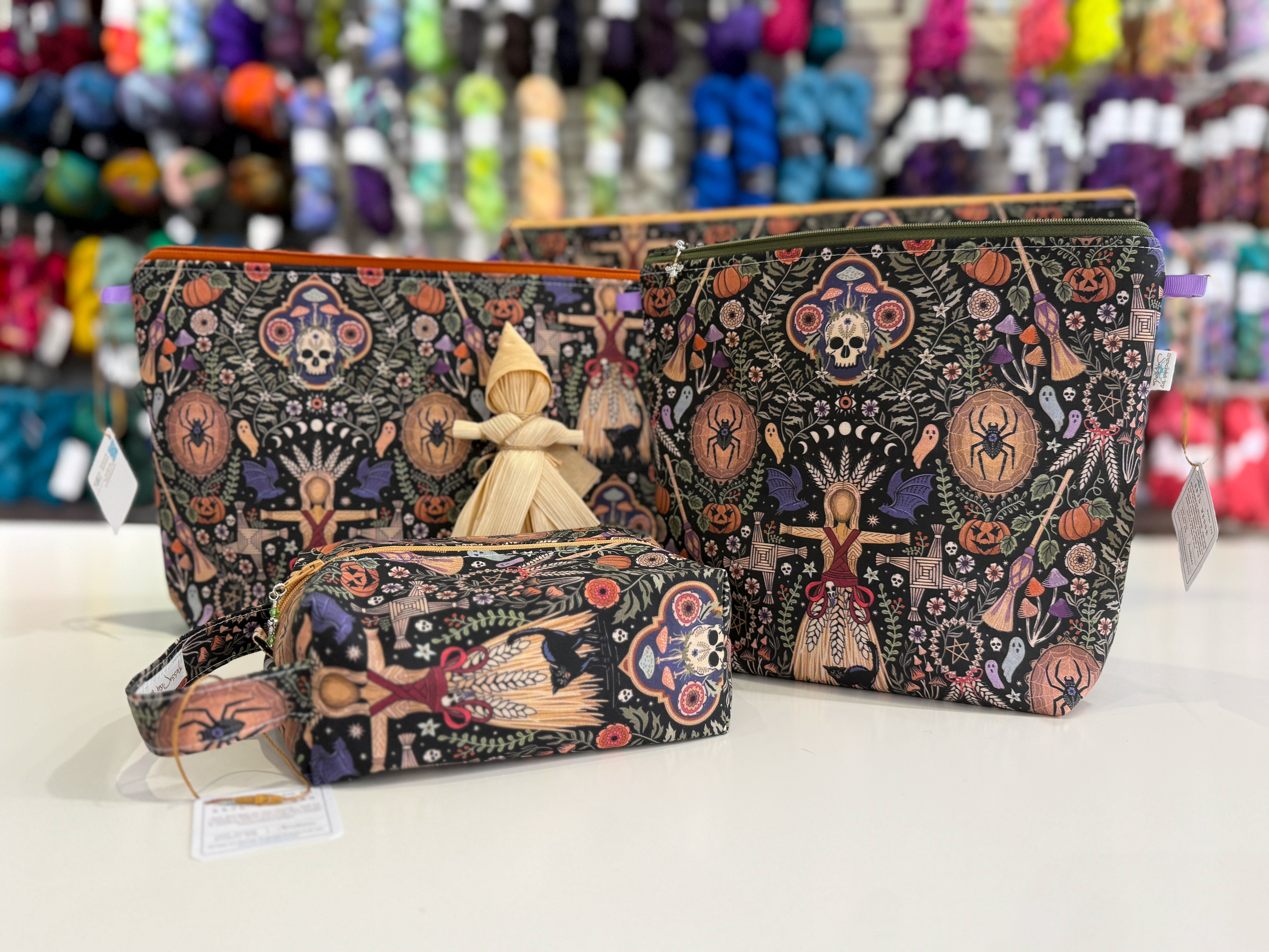 Imbolc Corn Dolly Exclusive Project Bags by Stitched by JessaLu ...