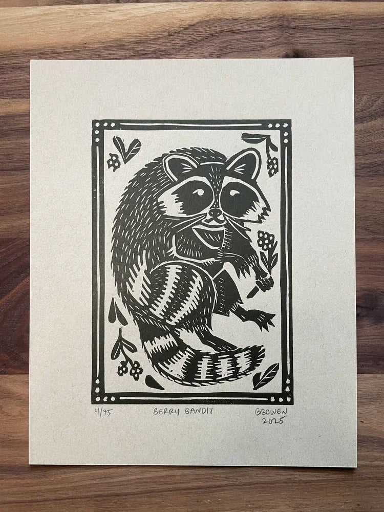 Berry Bandit print by Britt & Mars – Circle of Stitches