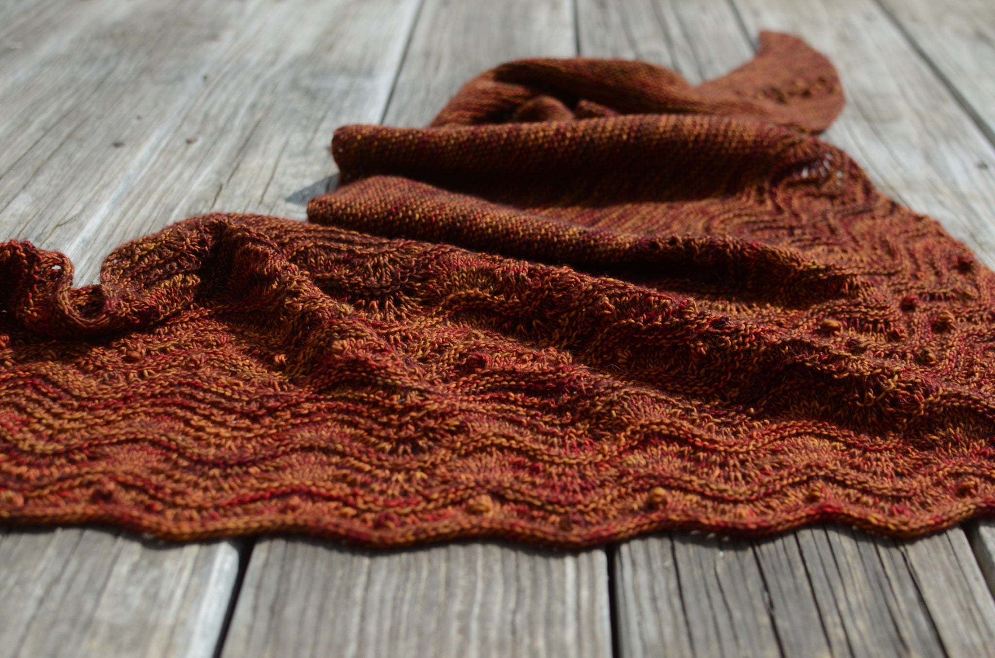 From the Embers - A Beltane Shawl Knitting Pattern - Digital Download ...